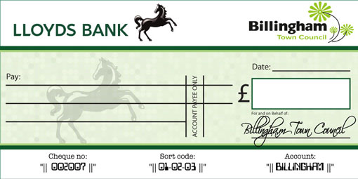 Presentation Cheque - Prop & Fake Notes