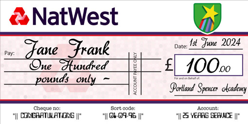 Presentation Cheque – Prop & Fake Notes